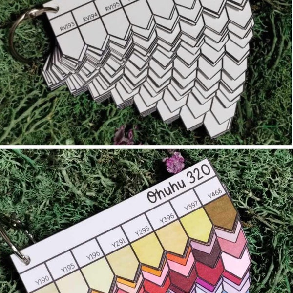 Ohuhu Oahu Color Swatch - Etsy Canada
