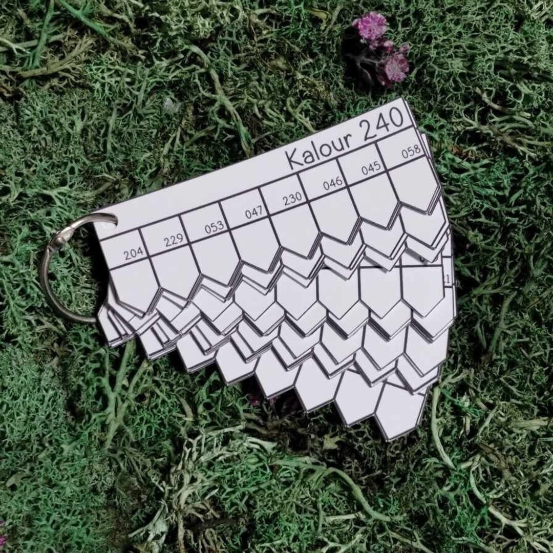 Swatch for Kalour Professional 240 Color Kit, Colored Pencil Swatch ...