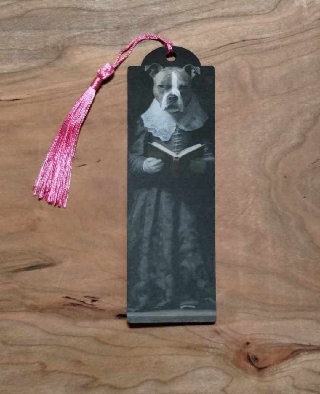 Pawsome Pitbull Bookmarks: Dapper and Elegant Reads | Cardstock ...