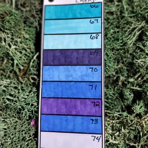 PDF Blank Color Swatch, Marker, Colored Pencil, PDF Printable, Colored ...