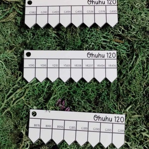 Ohuhu Oahu 320 Markers Series Swatch Set, Alcohol Marker Swatch, Adult ...