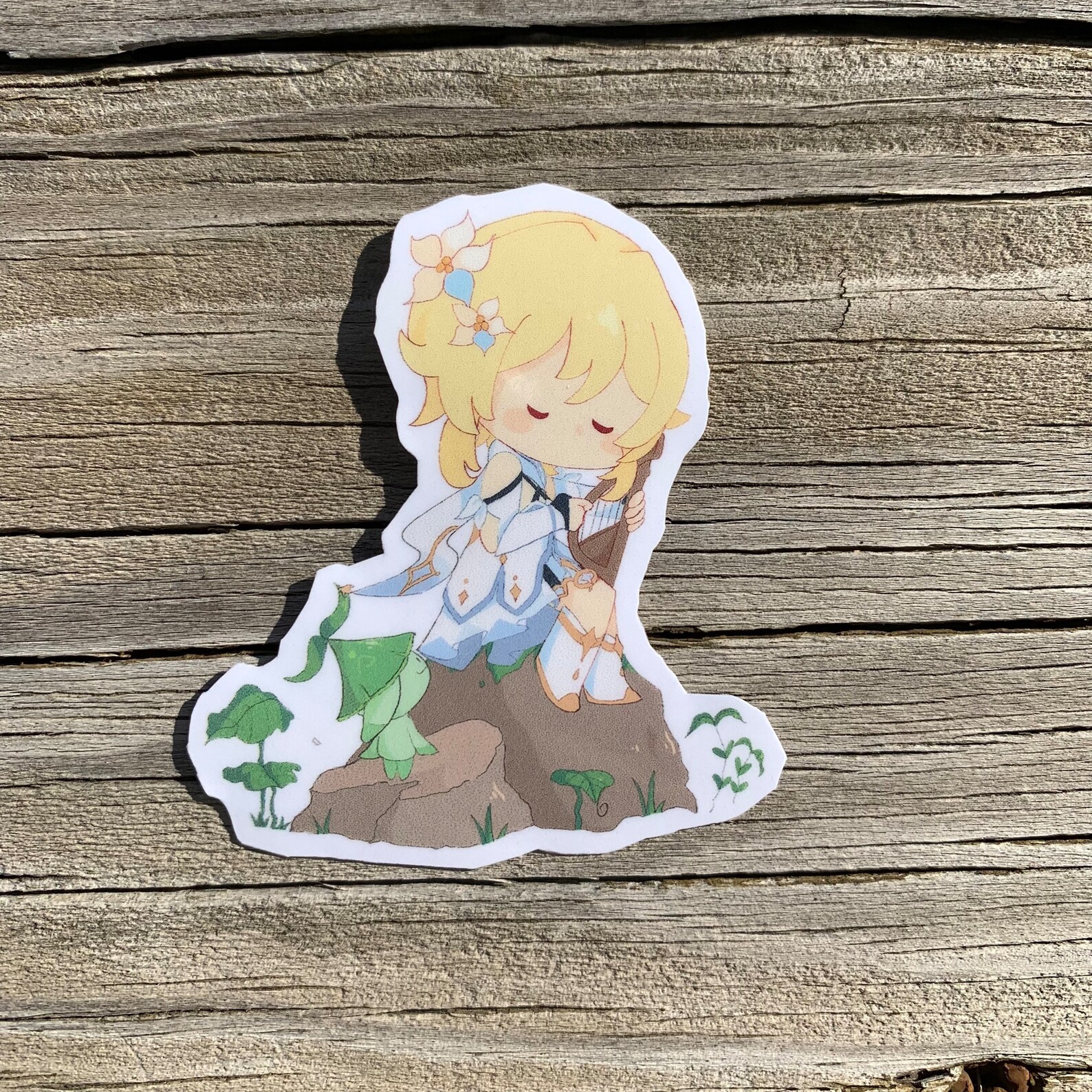 Genshin Impact Traveler Aranara Vinyl Stickers Genshin Impact Stickers ...