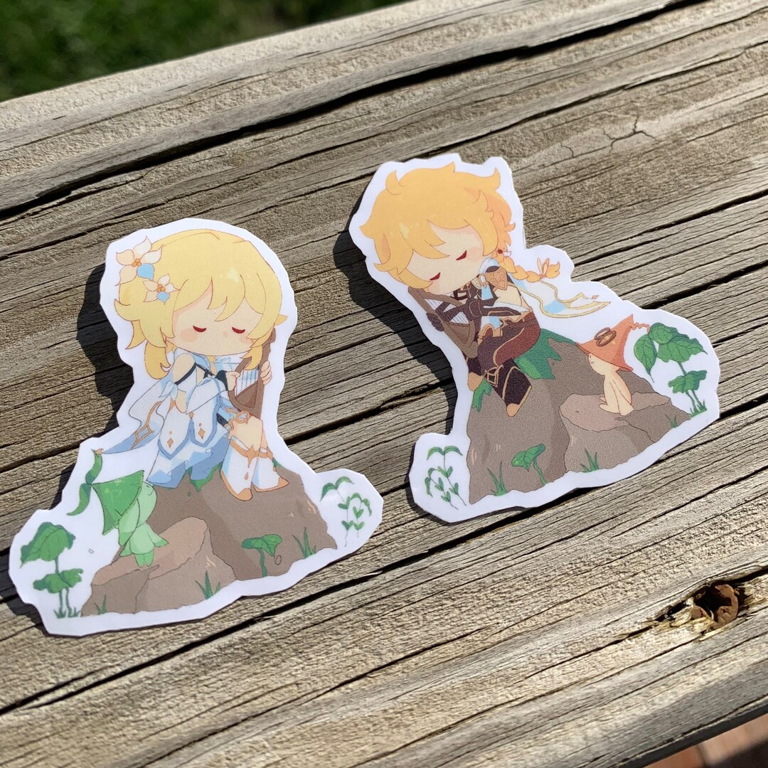 Genshin Impact Traveler Aranara Vinyl Stickers Genshin Impact Stickers ...