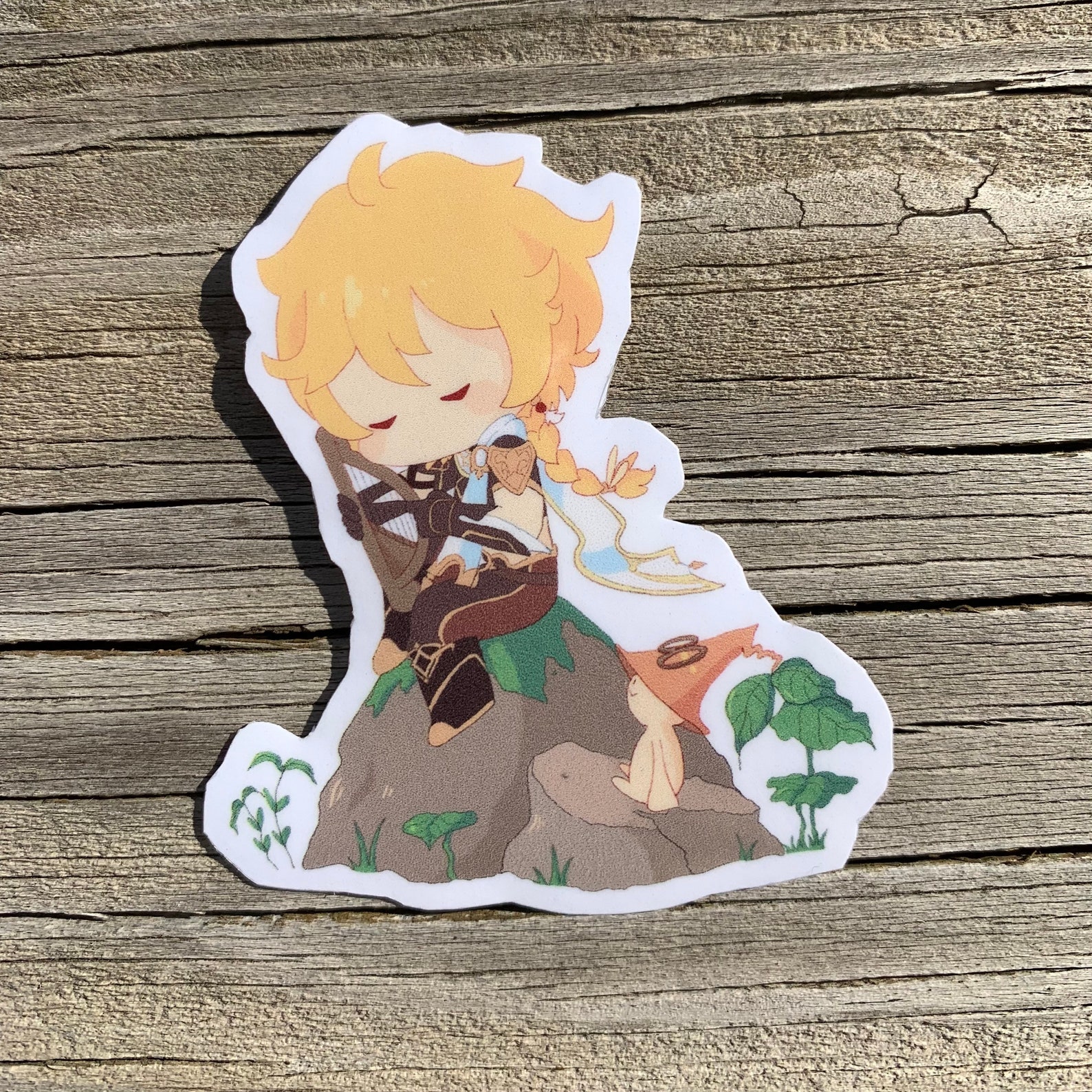 Genshin Impact Traveler Aranara Vinyl Stickers Genshin Impact Stickers ...