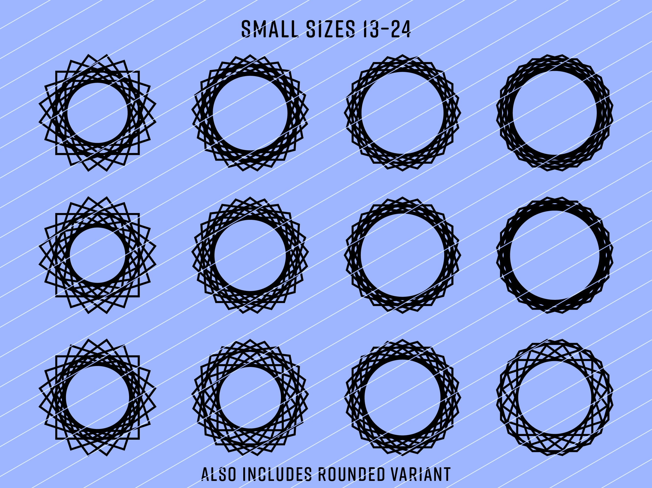 Circle Frame SVG, Monogram Circle, Lace Circle Svg, DXF, PNG, Frames ...