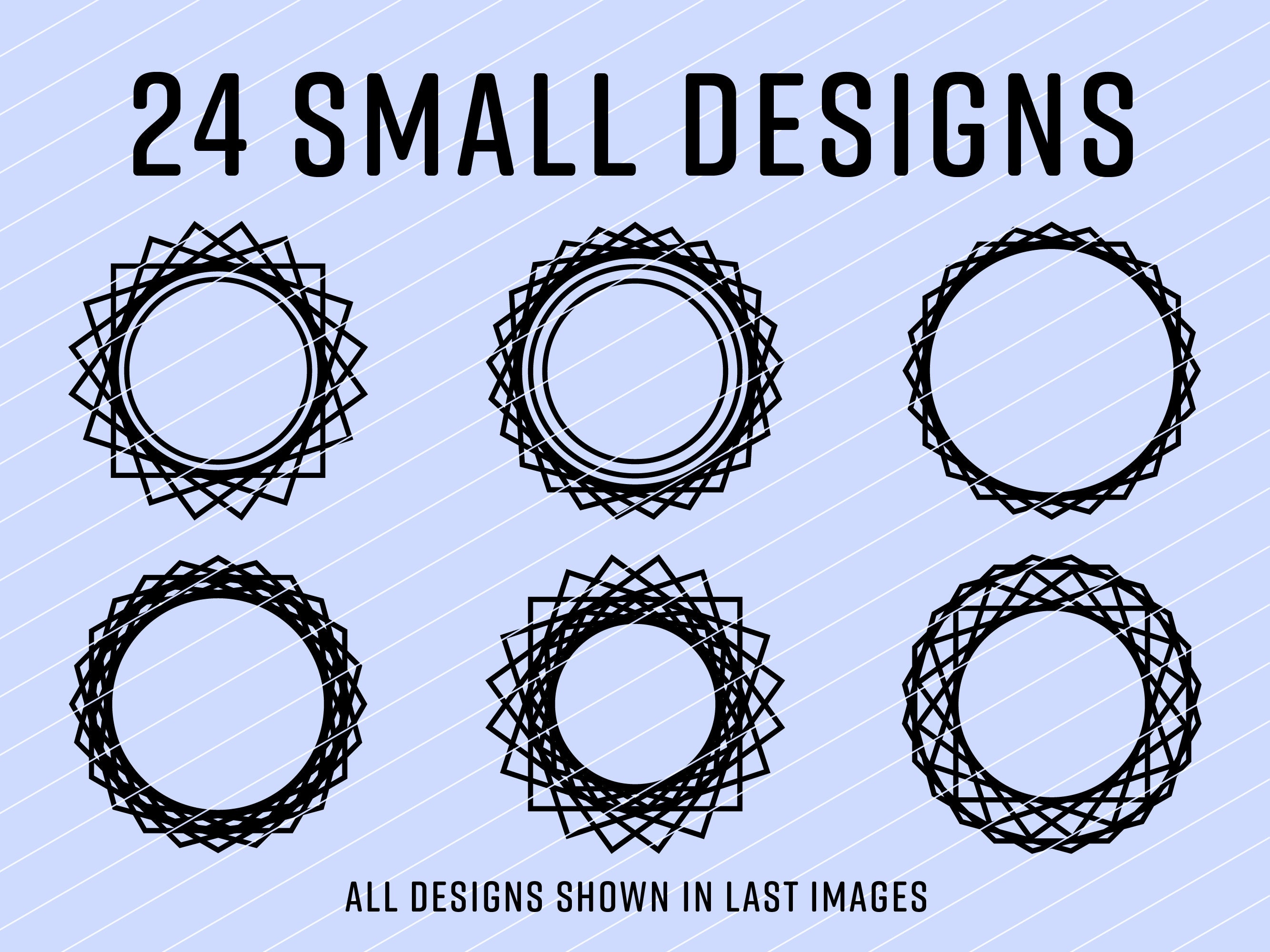 Circle Frame SVG, Monogram Circle, Lace Circle Svg, DXF, PNG, Frames ...