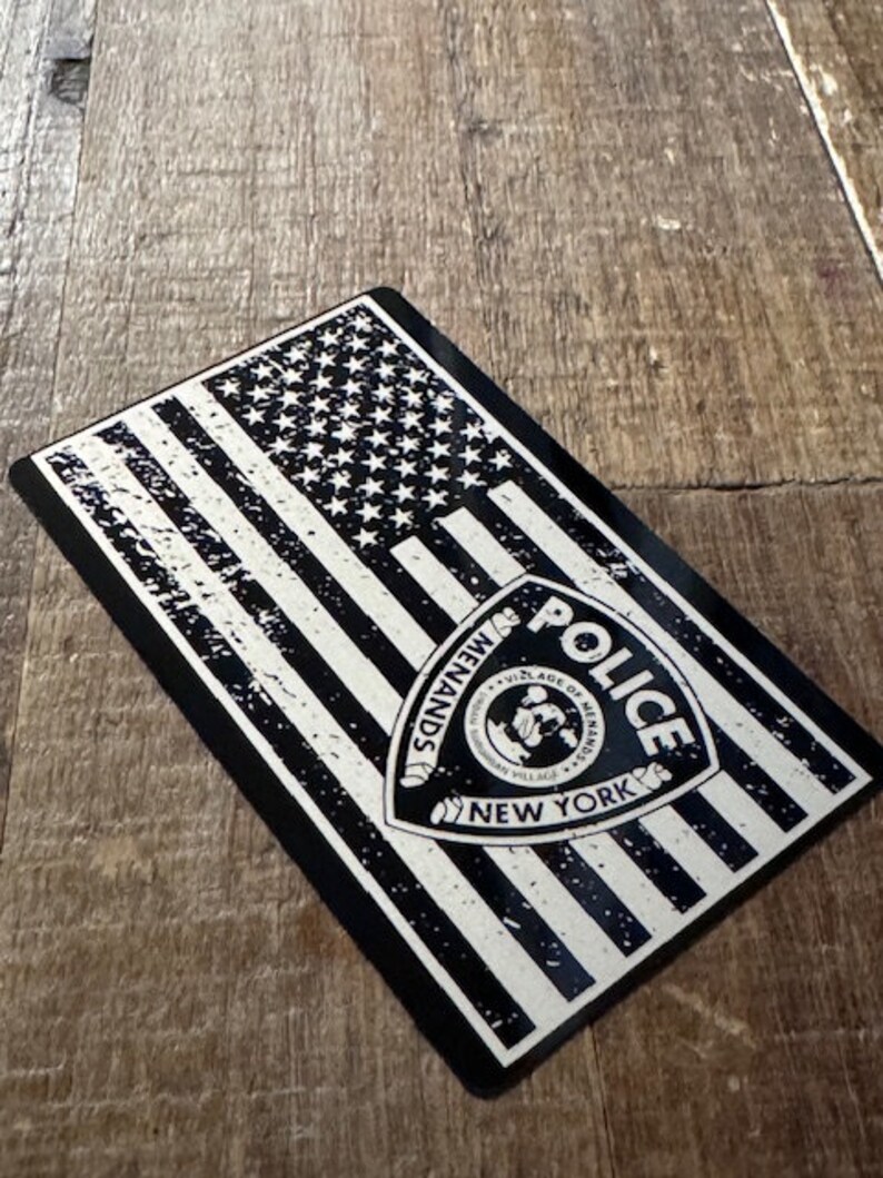 Miranda Rights Card- Credit Card Sized Aluminum Card - Etsy