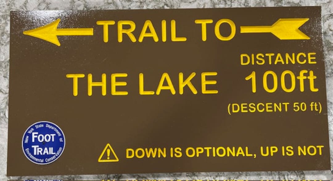 Engraved Adirondack Themed Camping Signs - Etsy