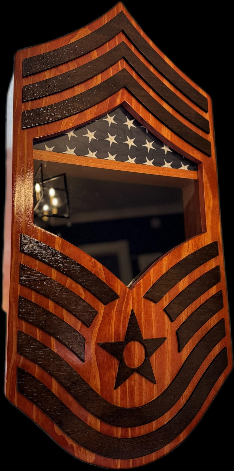 Air Force Rank Shadow Box - Etsy