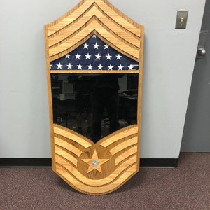 Custom Air Force Shadow Box - Etsy