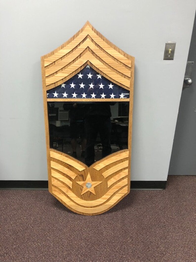 Custom Air Force Shadow Box - Etsy