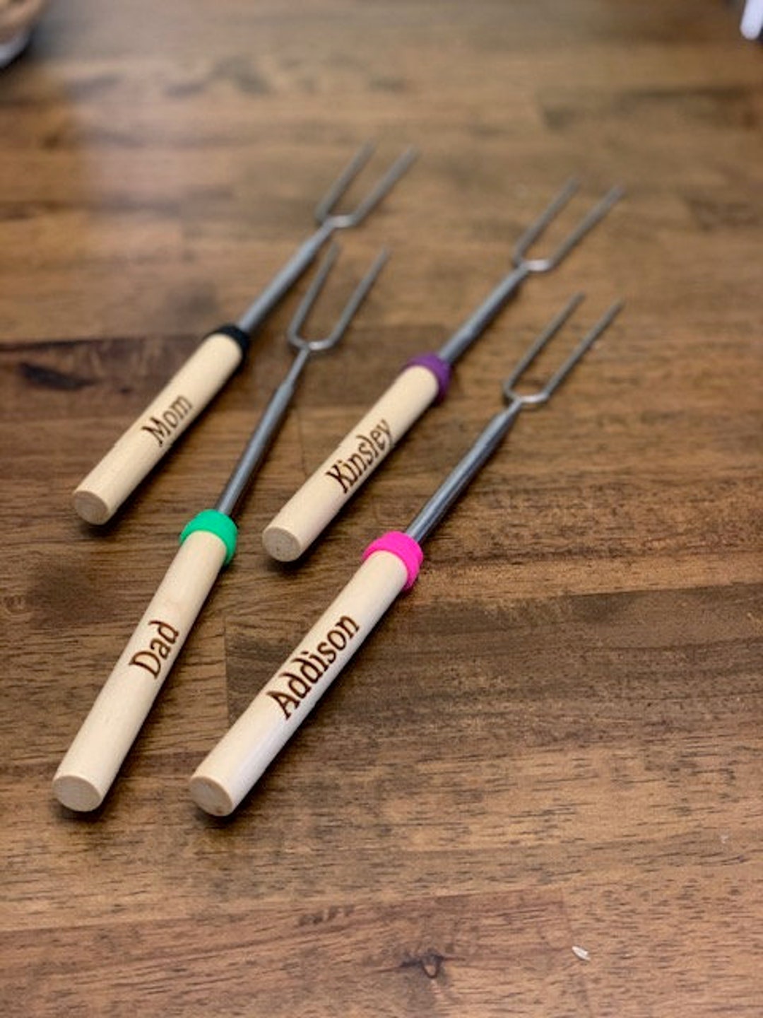 Laser Engraved Smores Roasting Sticks - Etsy