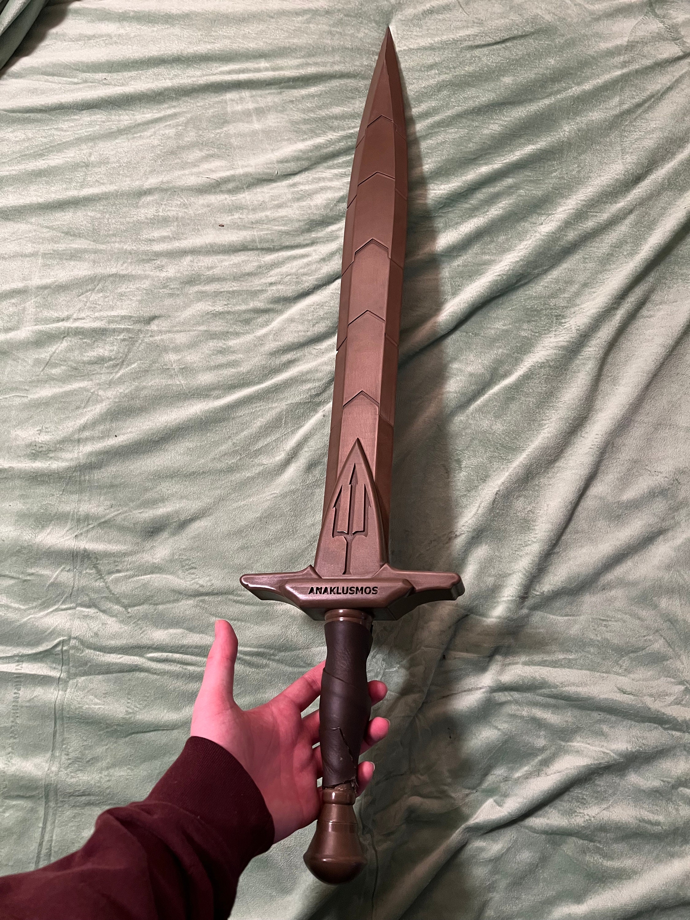 3D Printed Percy Jackson Sword Prop anaklusmos - Etsy