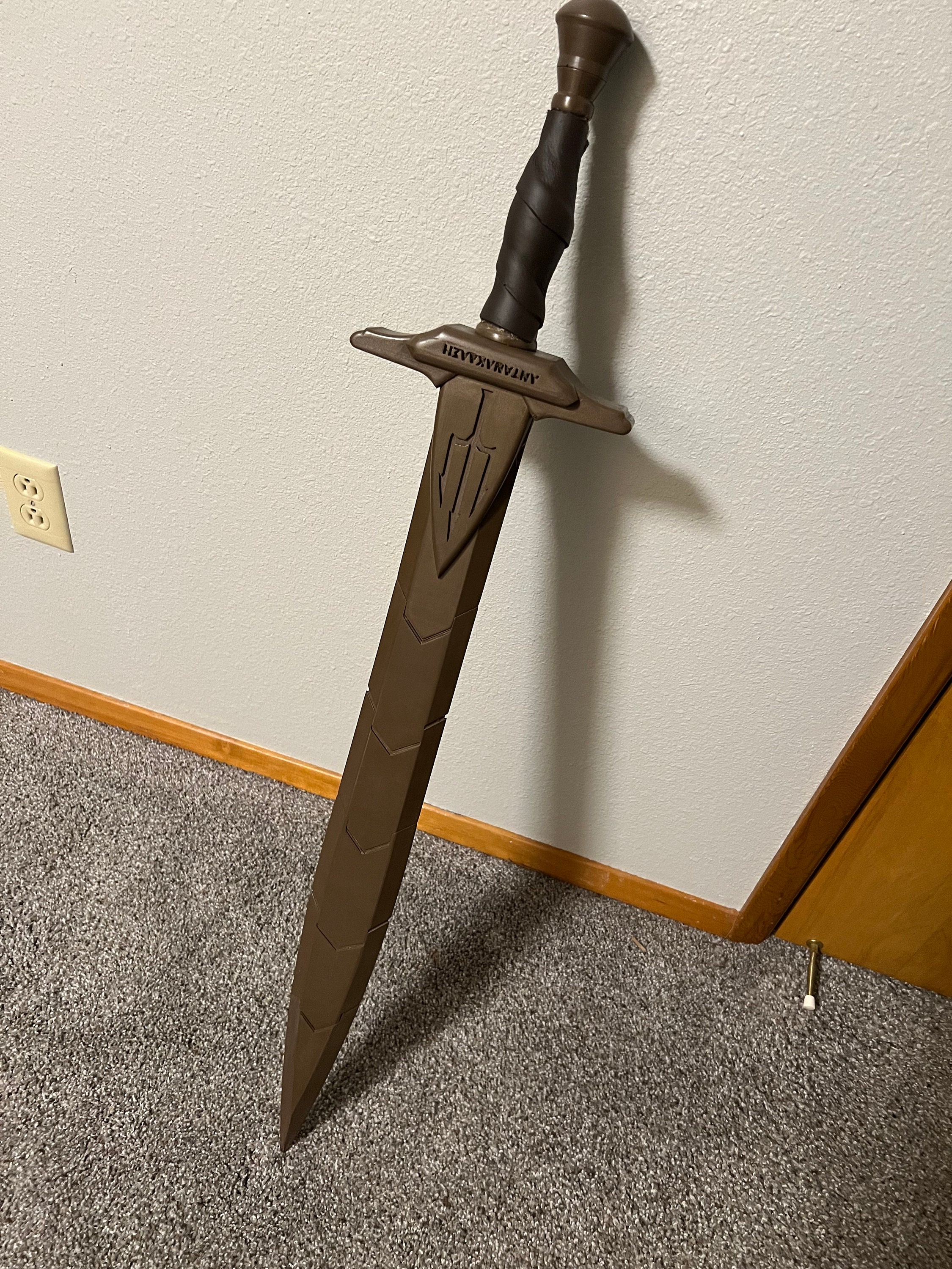 3D Printed Percy Jackson Sword Prop anaklusmos - Etsy