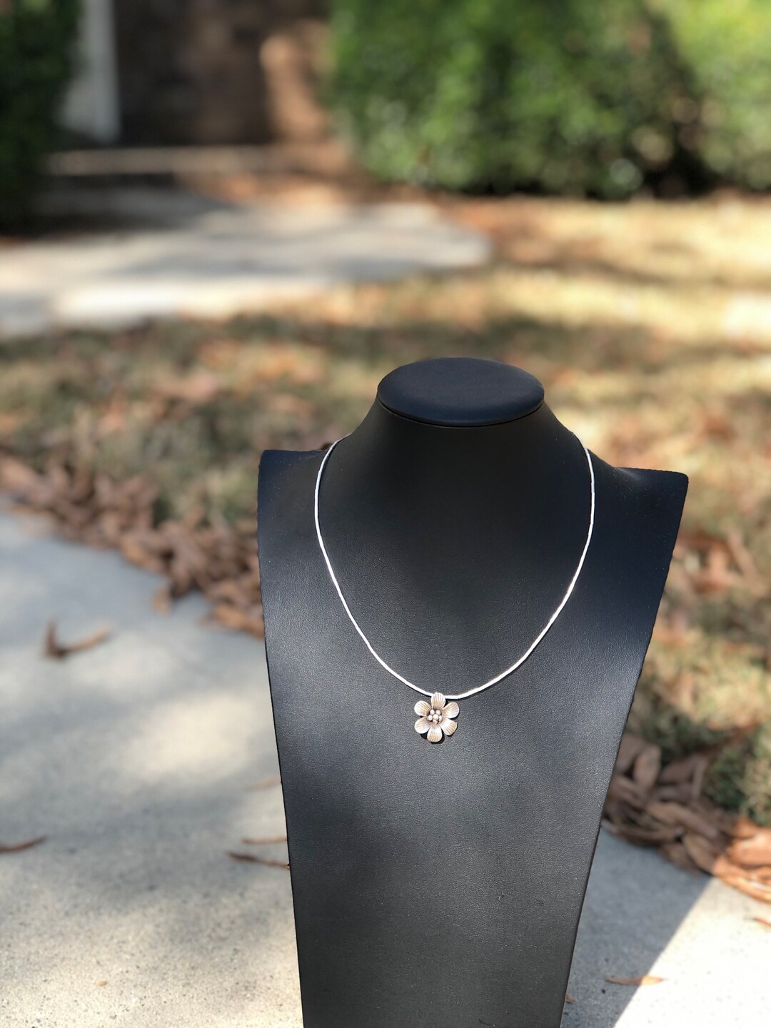 Sterling Silver Necklace Thai Karen Hill Tribe Silver - Etsy