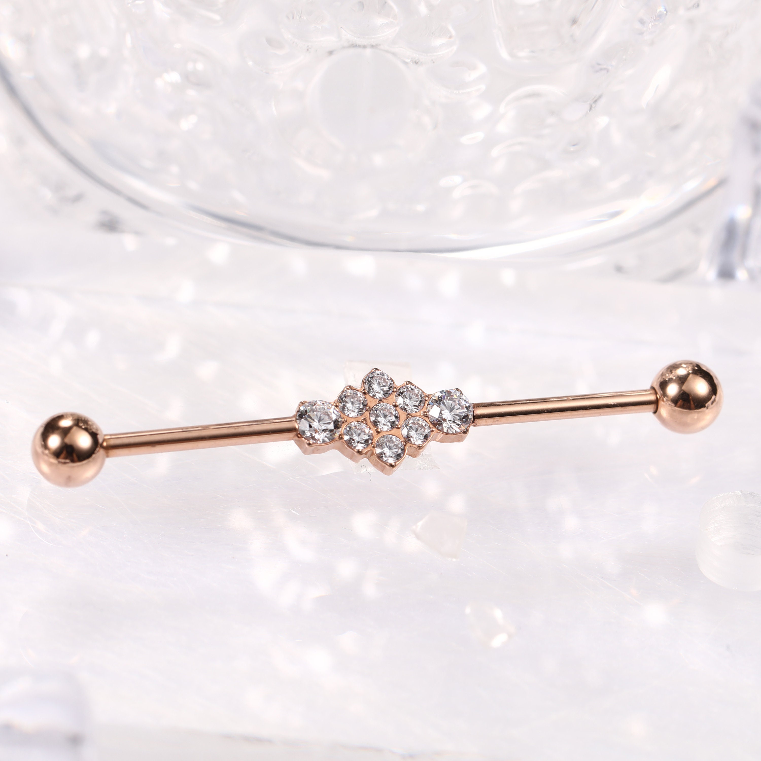 Industrial Bar Industrial Piercing Jewelry 14G Industrial - Etsy