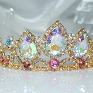 Rapunzel Rapunzel Crown Princess Crown Halloween Birthday Party Cosplay ...