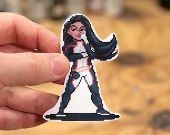 Vexahlia Vessar and Trinket Pixel Art Vinyl Sticker Critical - Etsy