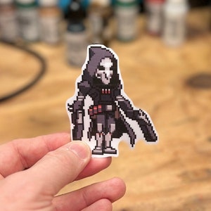 Overwatch 2 Reaper Pixel Spray Vinyl Sticker Decal, Laptop, Phone ...