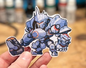 Overwatch 2 Mauga Pixel Spray Vinyl Sticker - Decal, Laptop, Phone ...