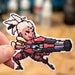 Overwatch 2 Sojourn Pixel Spray Vinyl Sticker Decal, Laptop, Phone ...