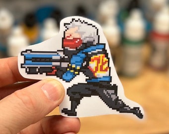 Stan the Man Lee Pixel Art Vinyl Sticker Decal, Laptop, Phone, Marvel ...