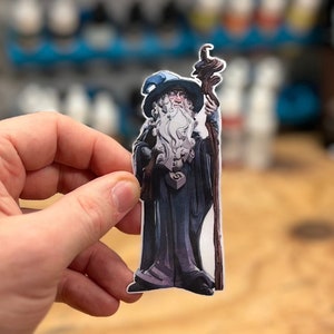 Gandalf the Grey Vinyl Sticker, Decal, Laptop, Phone, LOTR, Wizard ...