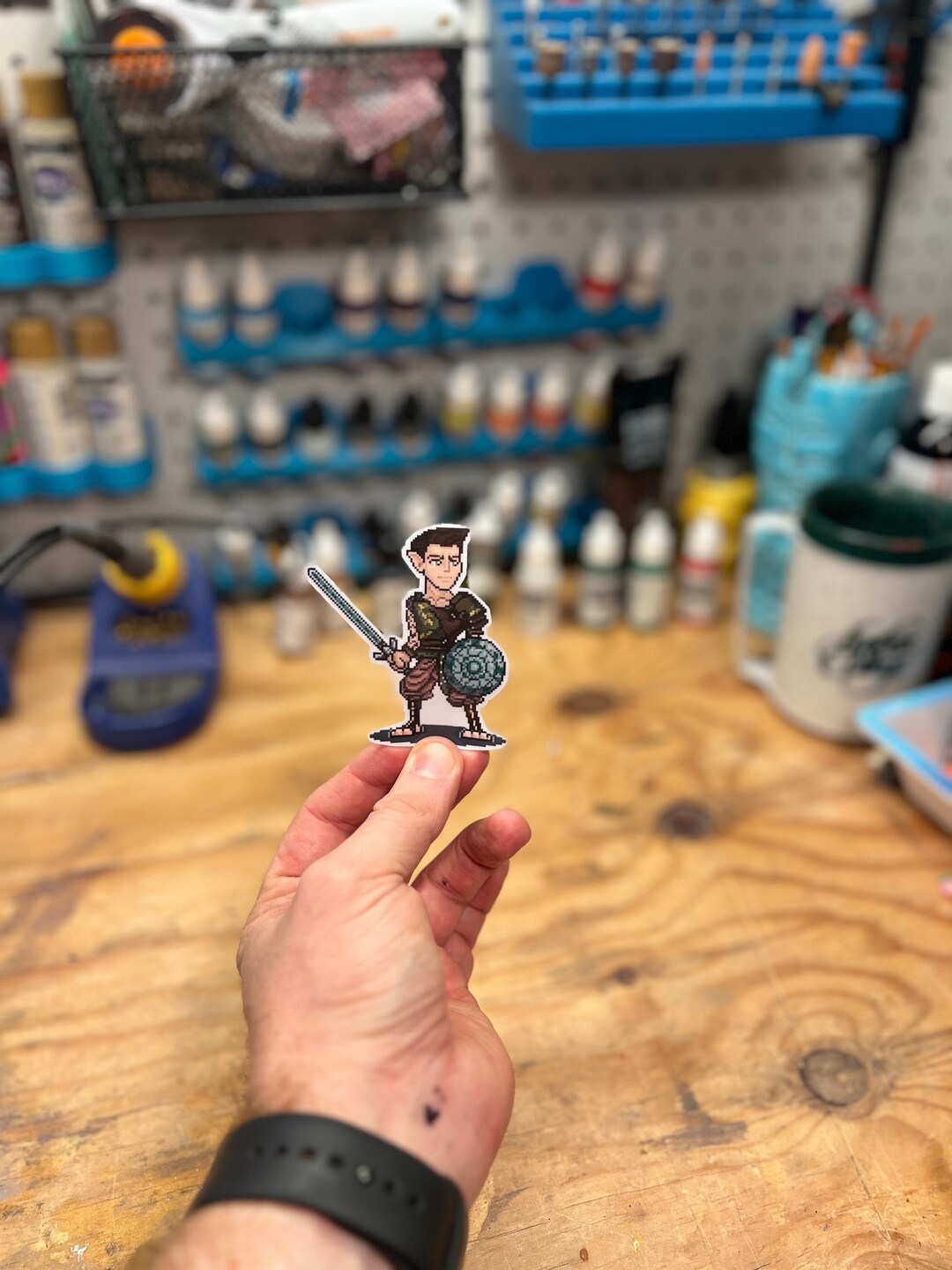 Orym Critical Role Pixel Art Vinyl Sticker Decal, Laptop, Phone ...