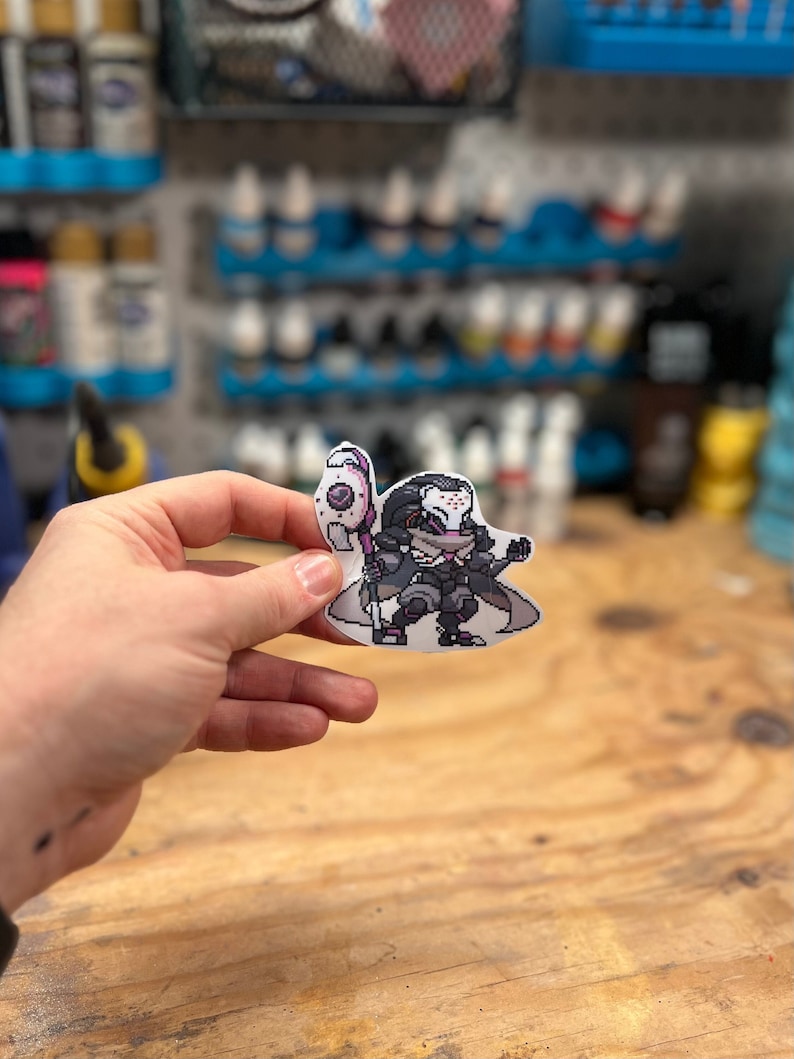 Overwatch 2 Ramattra Pixel Spray Vinyl Sticker Decal Laptop - Etsy