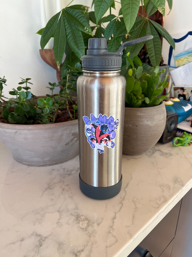 Overwatch 2 Ramattra Pixel Spray Vinyl Sticker - Etsy