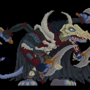 Skek’mal the Hunter Skeksis Pixel Art Vinyl Stickerdecal, Laptop, Phone ...