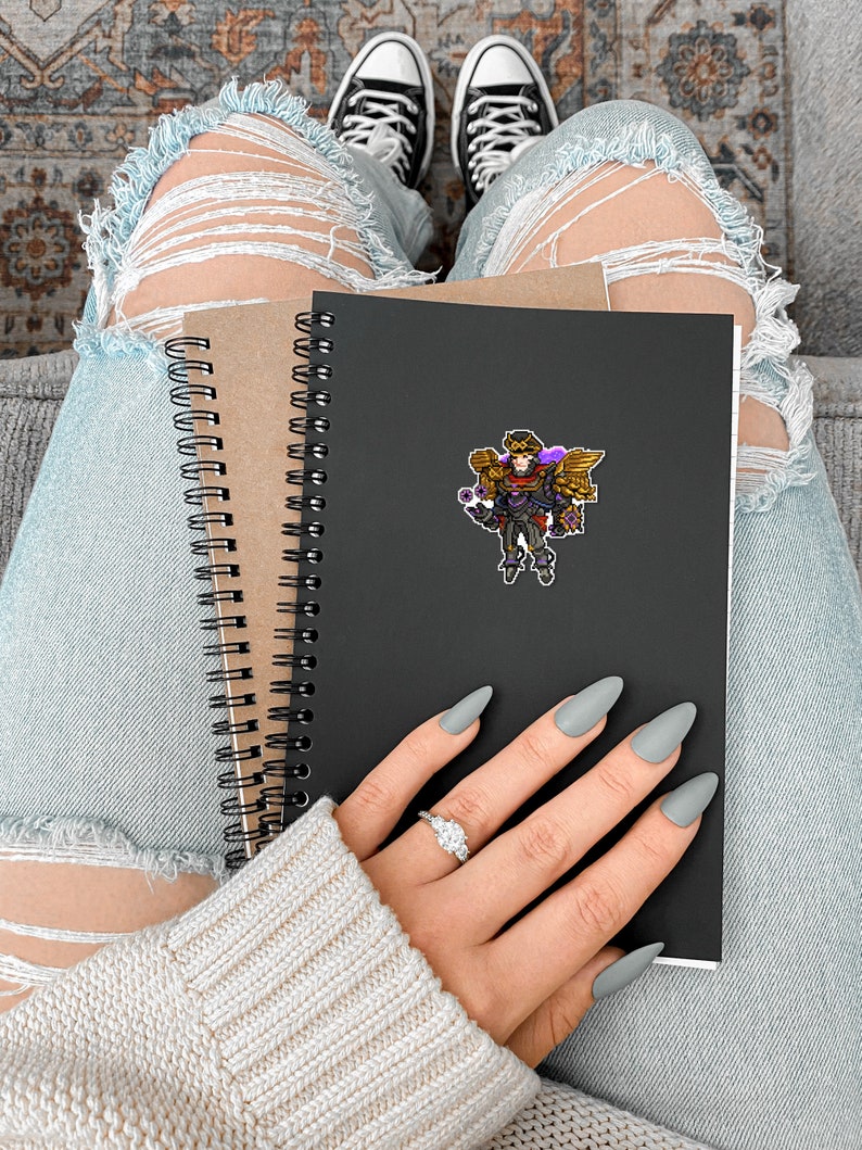 Galactic Emporer Sigma Pixel Spray Overwatch 2 Vinyl Sticker - Etsy