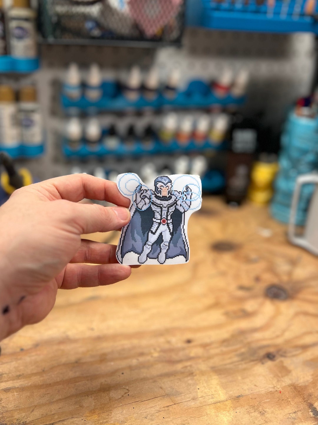 Magneto X-men Pixel Art Vinyl Stickerdecal, Laptop, Phone, Comic, Hero ...