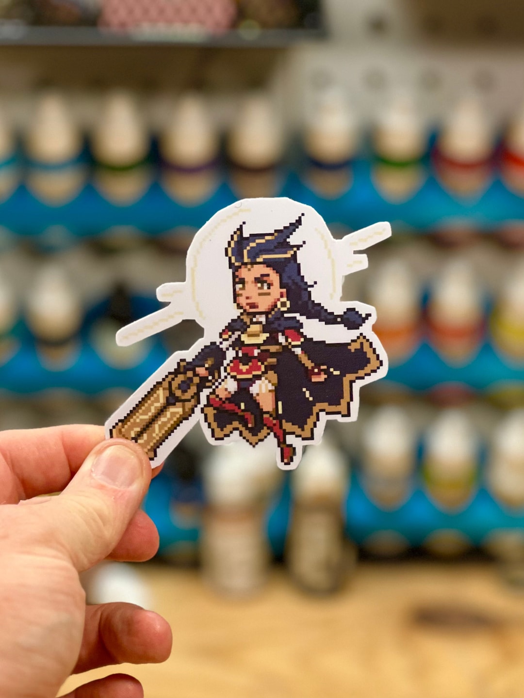 Overwatch 2 Illari Pixel Spray Vinyl Sticker Decal, Laptop, Phone ...