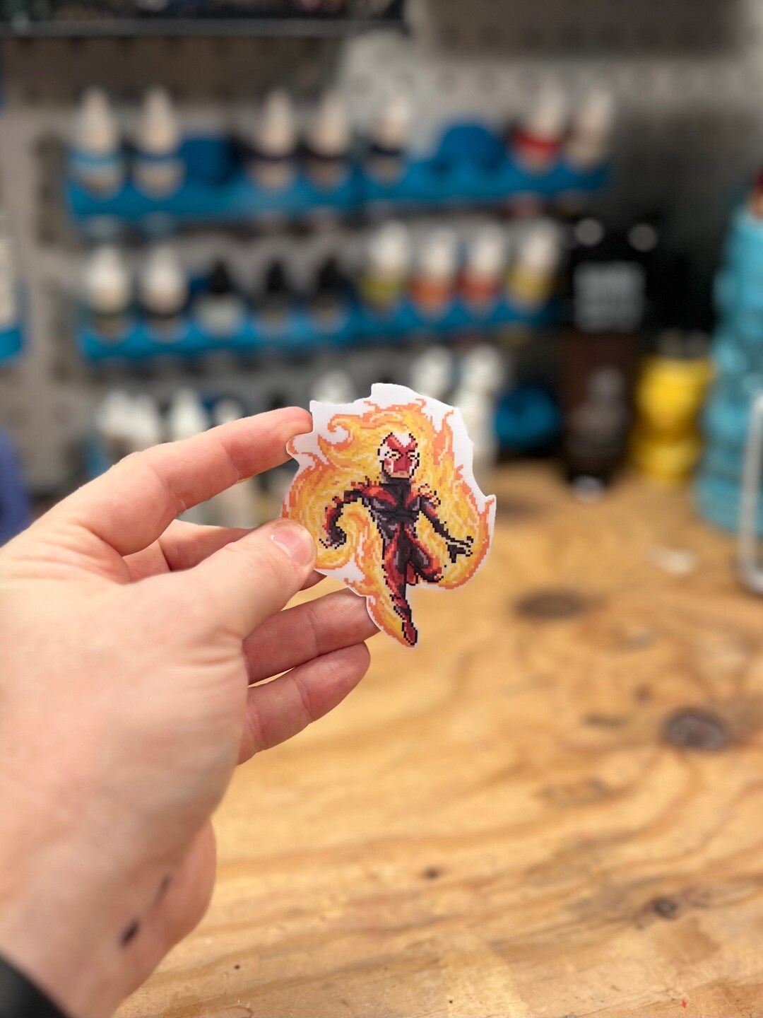 Sunfire X-men Pixel Art Vinyl Stickerdecal, Laptop, Phone, Comic, Hero ...