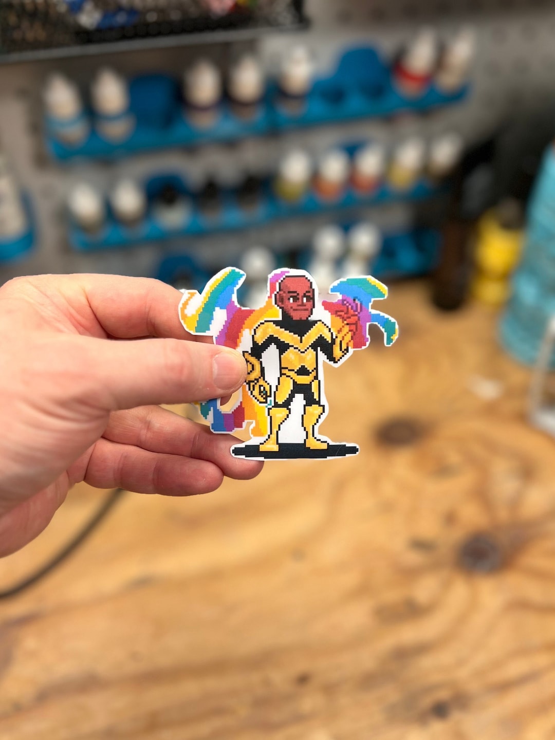 Synch Everett Thomas X-men Pixel Art Vinyl Stickerdecal, Laptop, Phone ...