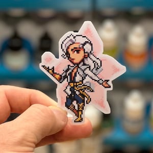 Overwatch 2 Lifeweaver Pixel Spray Vinyl Sticker - Decal, Laptop, Phone ...