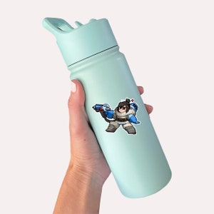 Overwatch 2 Mei Pixel Spray Vinyl Sticker Decal, Laptop, Phone, Gaming ...