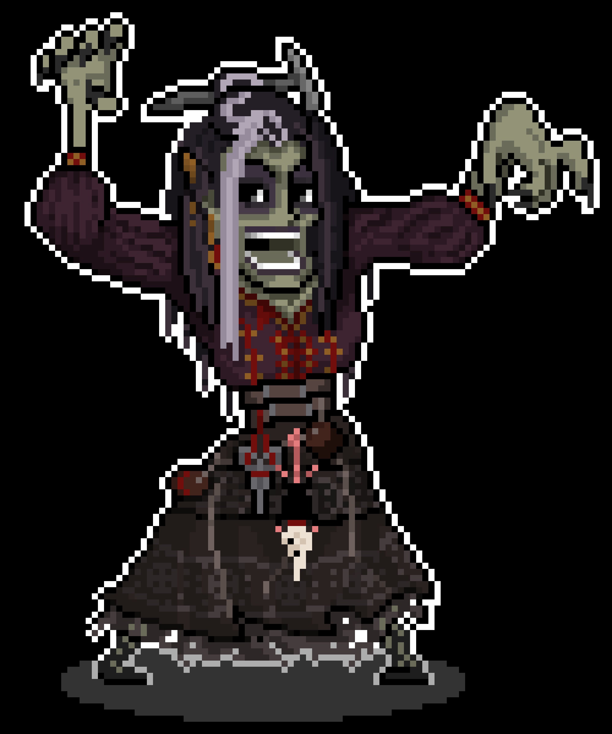 Laudna Critical Role Pixel Art Vinyl Sticker - Etsy