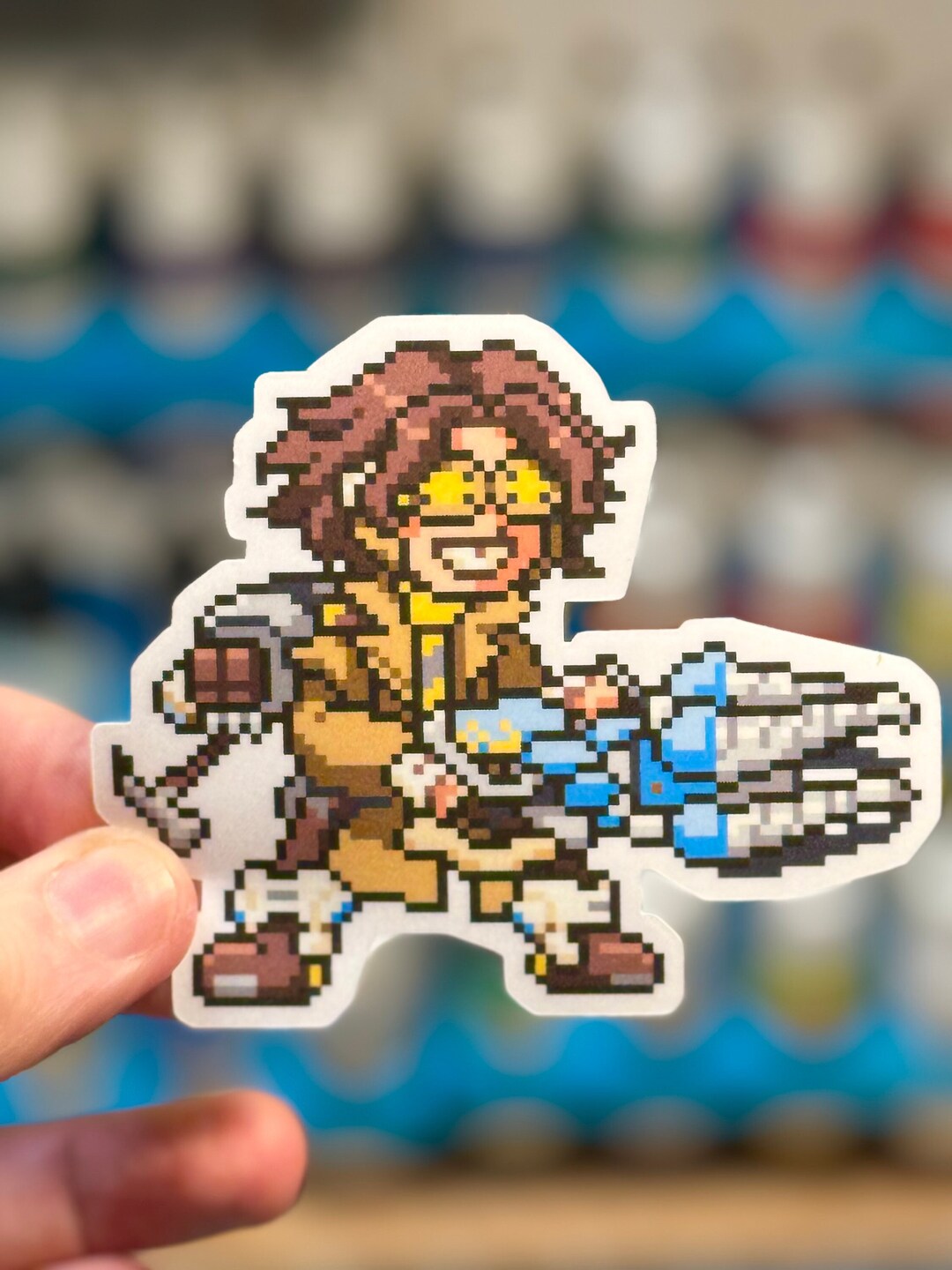 Overwatch 2 Venture Pixel Spray Vinyl Sticker Decal, Laptop, Phone ...