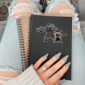Overwatch 2 Ashe Pixel Spray Vinyl Sticker Decal, Laptop, Phone, Gaming ...