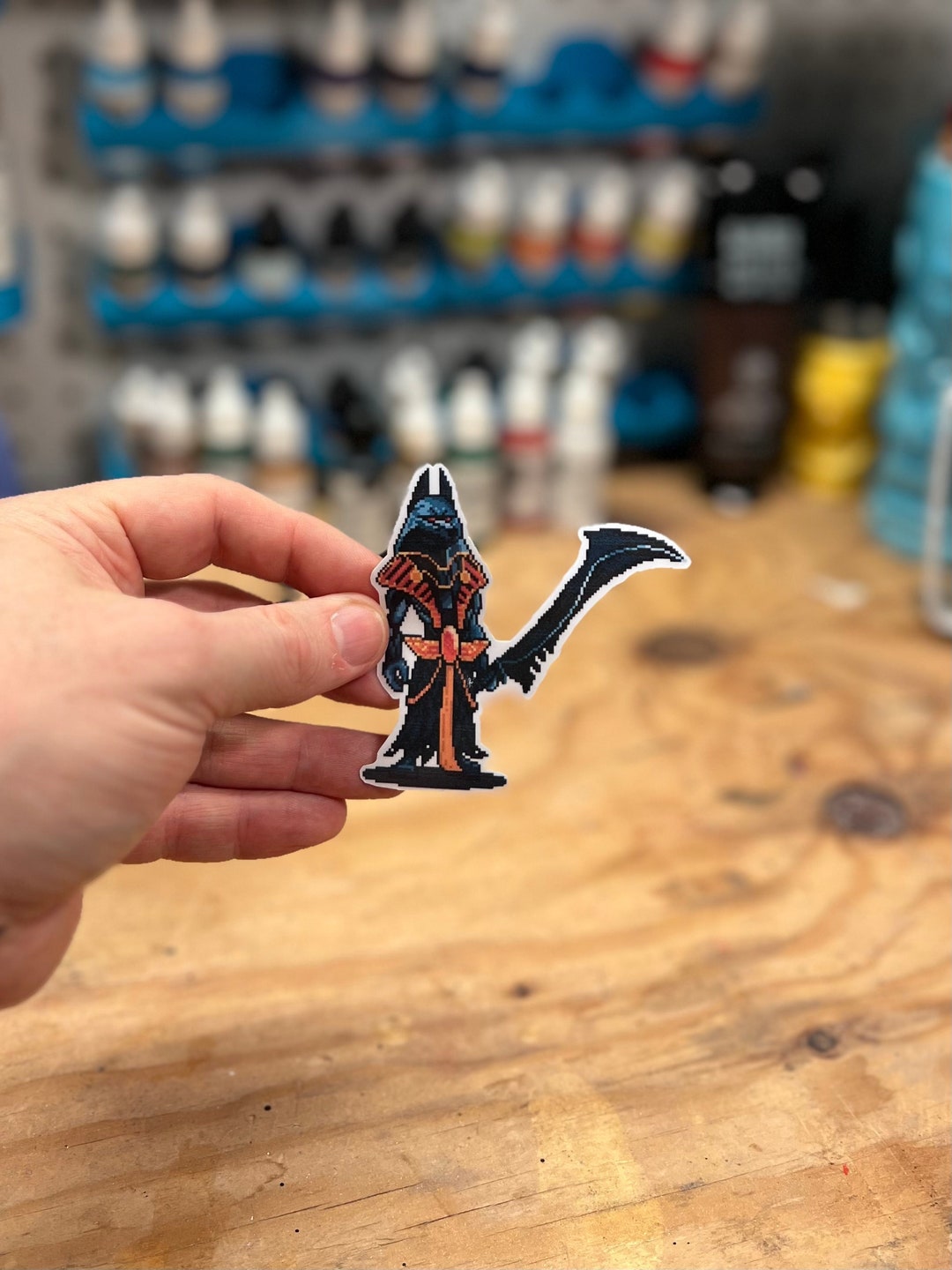 Death Horseman of Apocalypse X-men Pixel Art Vinyl Sticker - Etsy