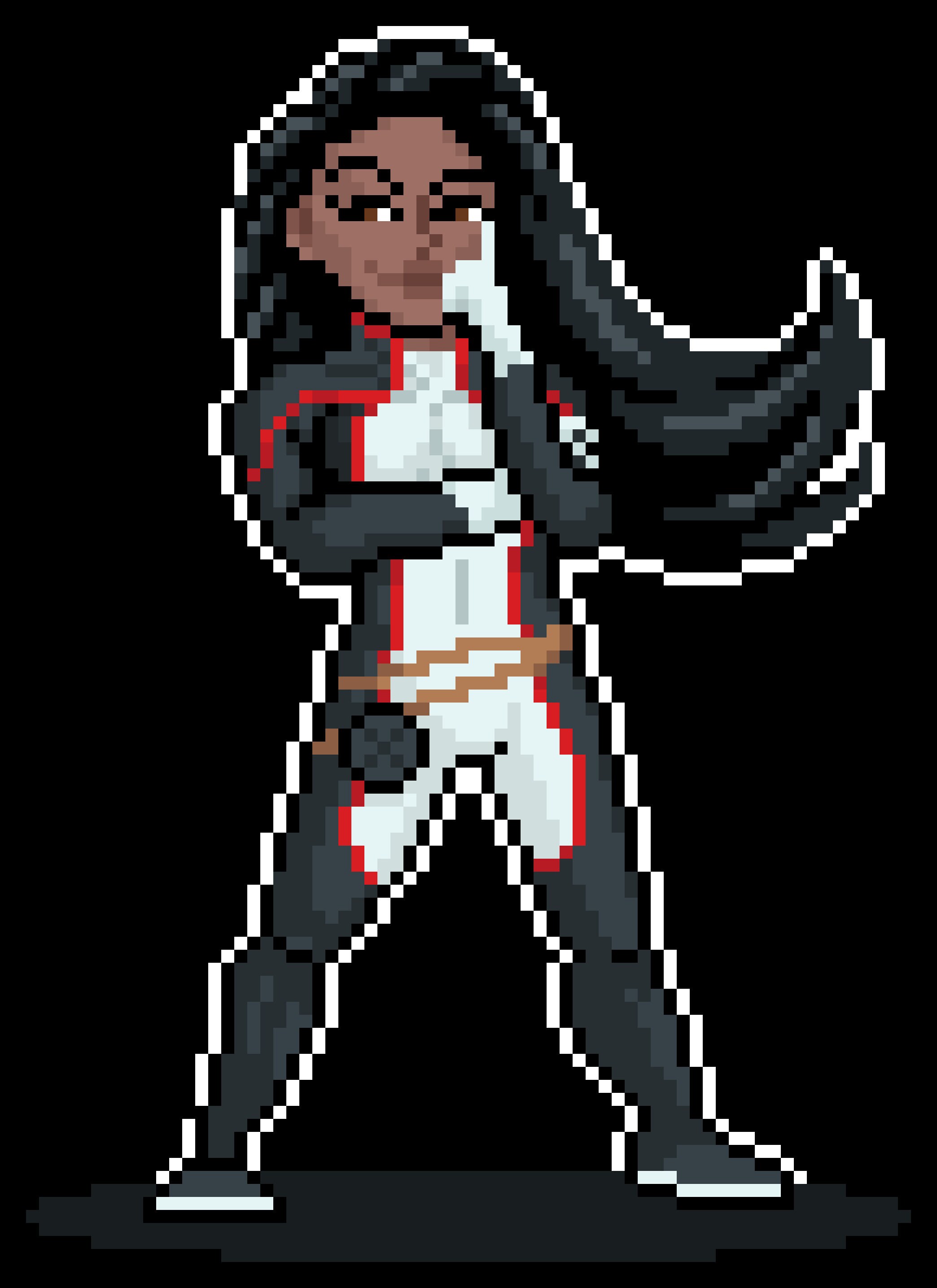 M Monet St. Croix X-men Pixel Art Vinyl Sticker - Etsy