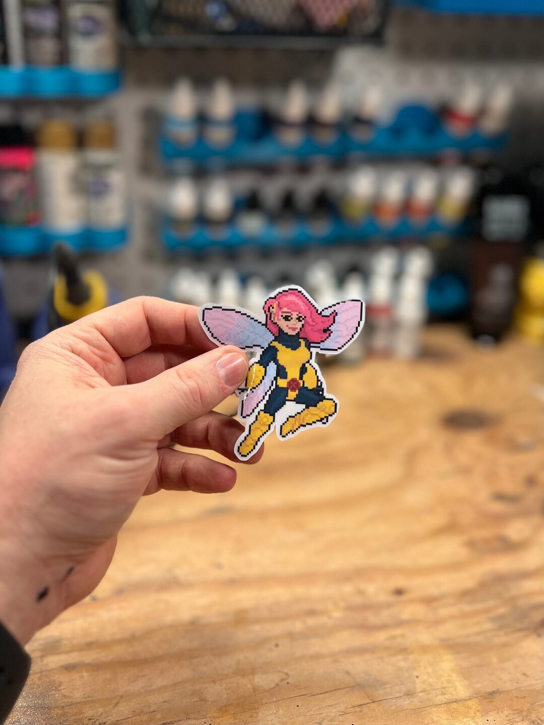 Pixie X-men Pixel Art Vinyl Stickerdecal, Laptop, Phone, Comic, Hero ...