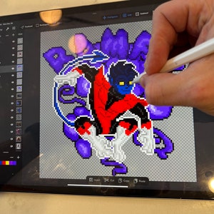 Overwatch 2 Hanzo Pixel Spray Vinyl Sticker Decal, Laptop, Phone ...