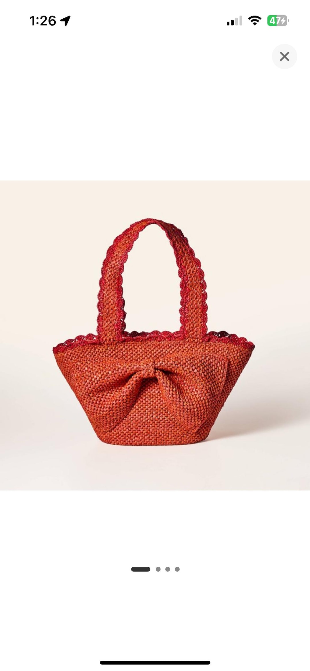 Kate Spade - Target Raffia Bow Tote Bag - Etsy