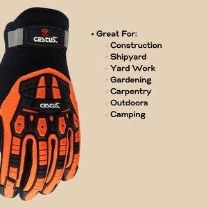 Handmax Pro Work Gloves for Men High Cut Resistance A6 - Etsy