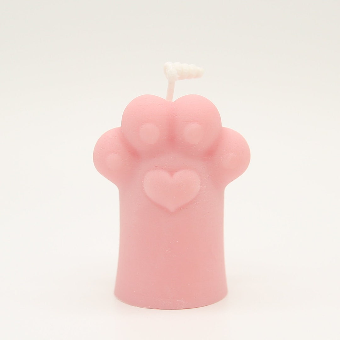 Cute Cat Paw Candle Soy Candle, Scented Candle, Home Decor Candle ...