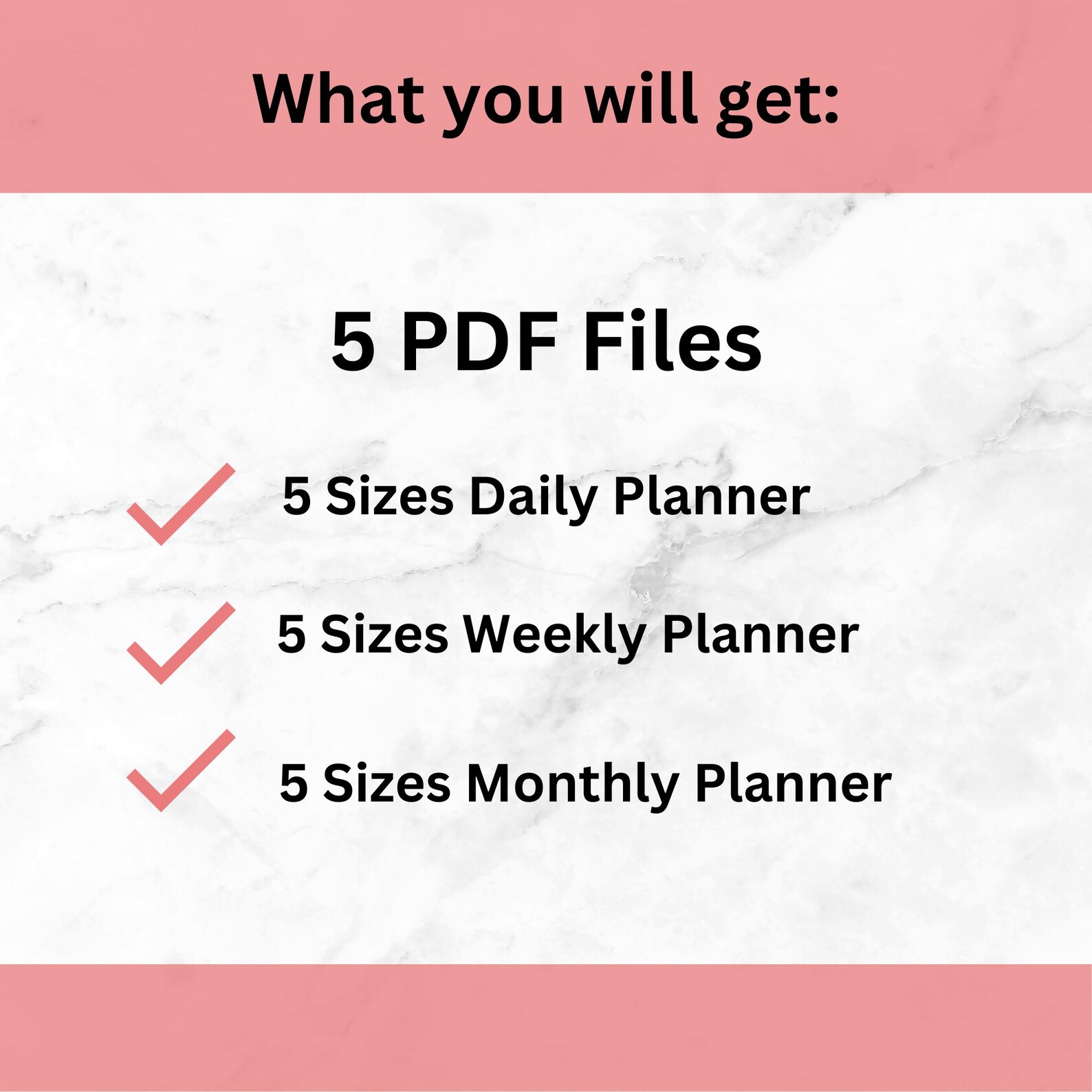 Girly Planner Printable Template, Digital Journal, Hourly Daily Weekly ...