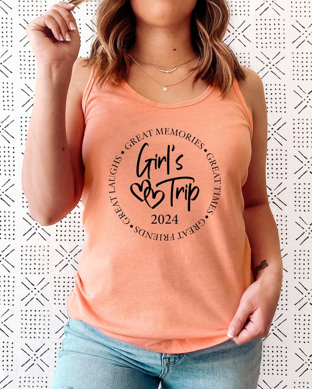 Girls Trip 2024 Tank Top, Girls Trip Tanks, Girls Trip Shirt, Girls ...